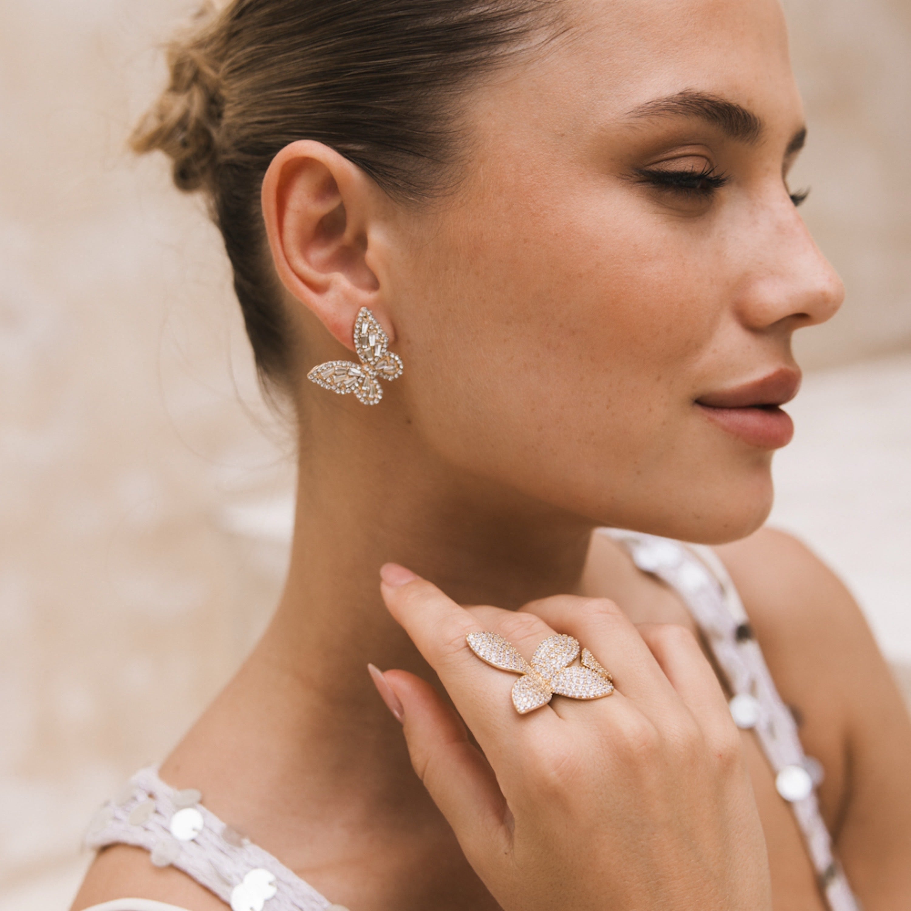 Papillon Butterfly Earrings – The Songbird Collection