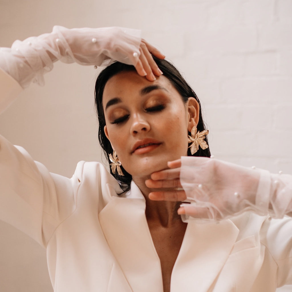 Calla Statement Earrings – The Songbird Collection