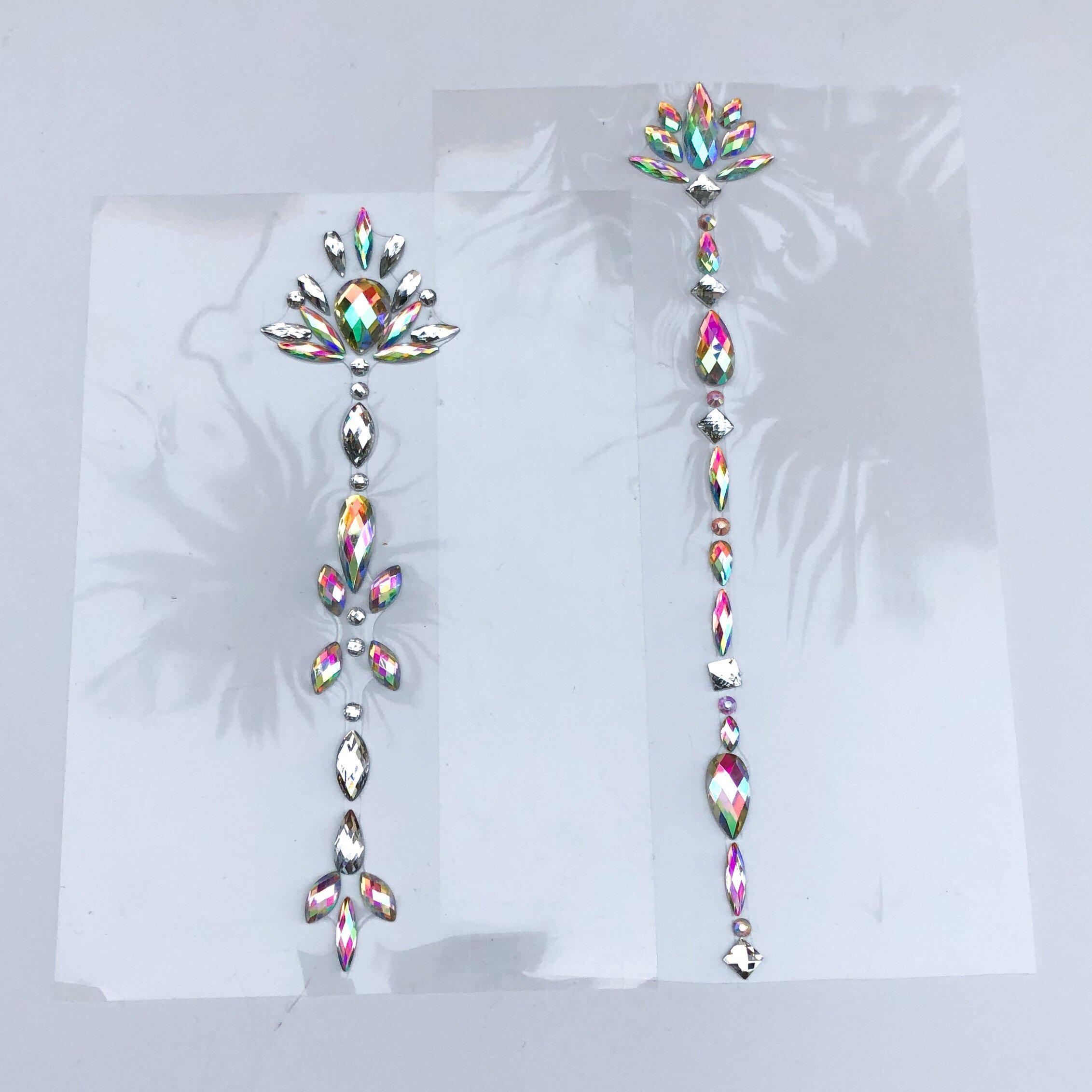 Sparkle Body Gems for Arms, Chest, or Back – The Songbird Collection