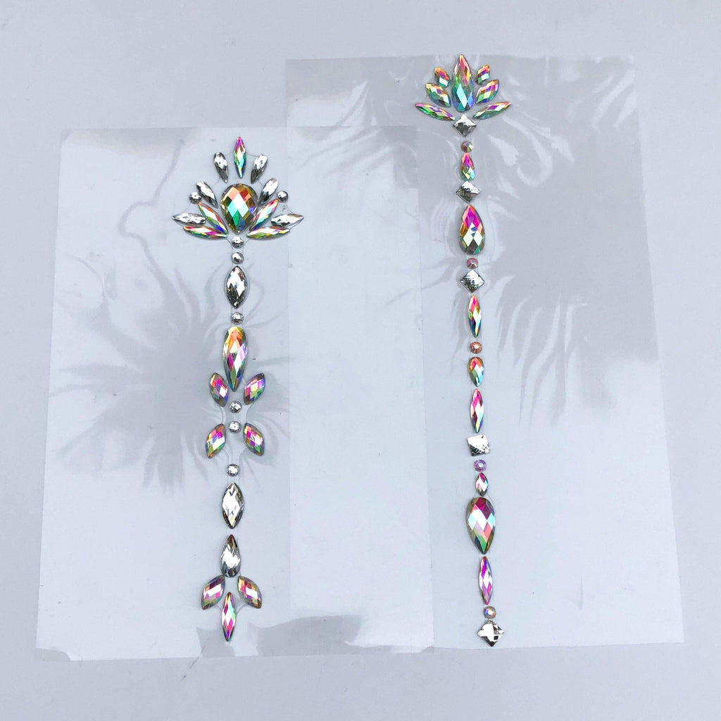 Sparkle Body Gems for Arms, Chest, or Back – The Songbird Collection