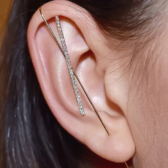 London Ear Hook / Ear Cuff - NOW IN SILVER TOO! – The Songbird Collection